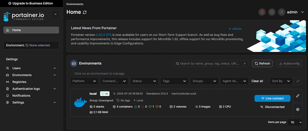 The fastest installation of Docker and Portainer on Proxmox VE
